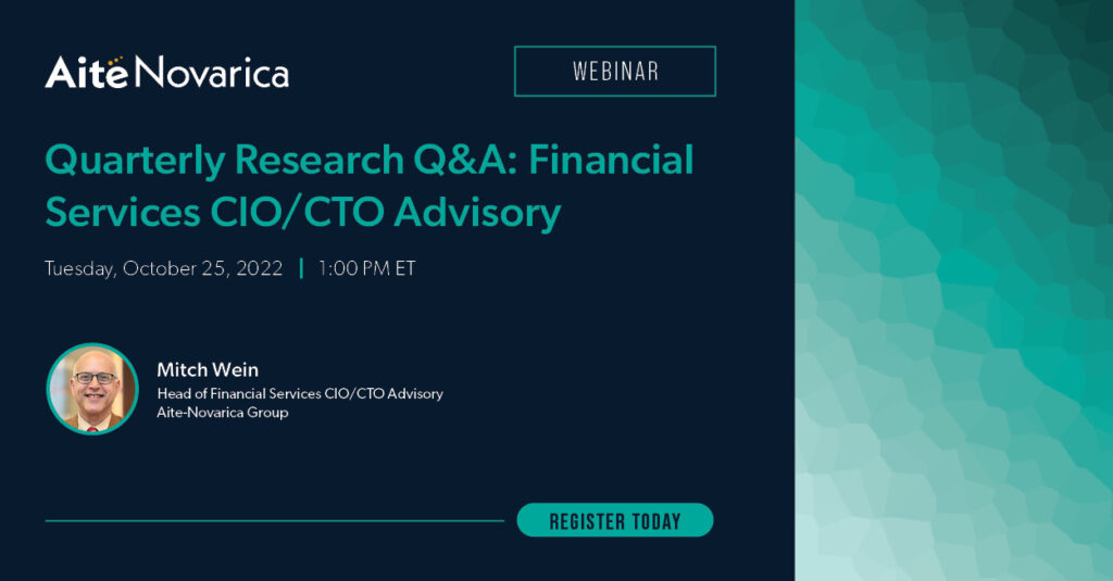 Quarterly Research Q&A: Core Architecture, Core Systems Map, Data ...